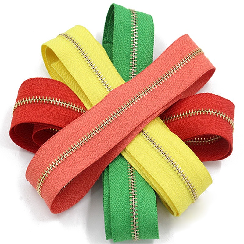 5# copper zipper long chain (anticopper/silver/nickel) OEM buy from Daya