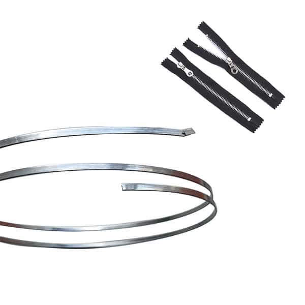 No.5 Aluminium Black nickel zipper – Daya zipper